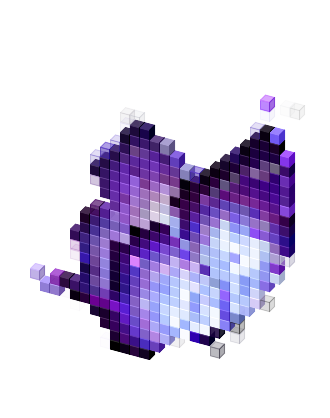 Purple Butterfly Cursor