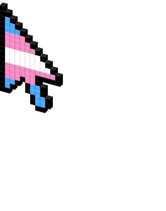 Trans Flag Cursor