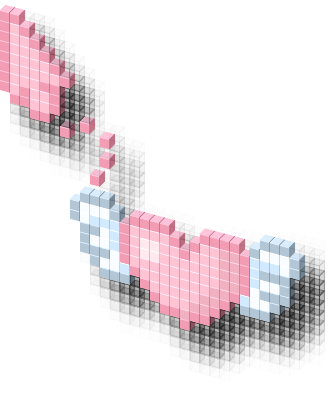 heart wings ,3 Cursor