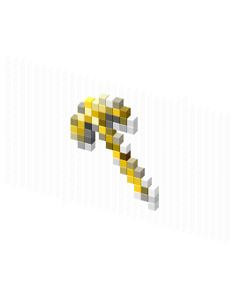 golden pickaxe Cursor