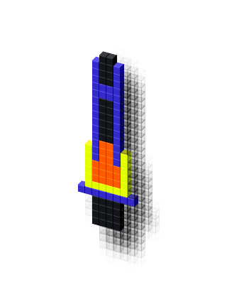 vertical sword Cursor