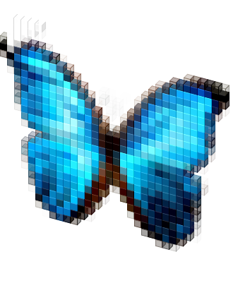 Blue Butterfly 2 Cursor