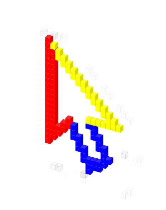 rainbow mouse Cursor