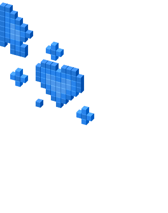 blue heart sparkle-default Cursor