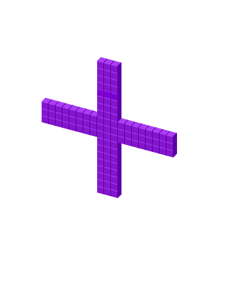 Purple cross Cursor