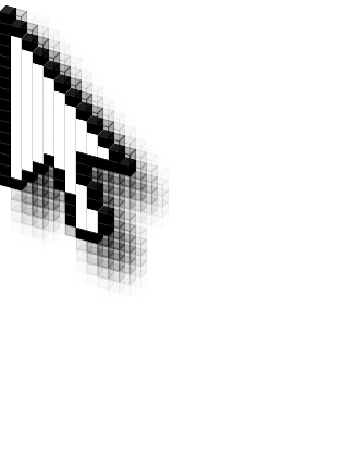 plain white Cursor
