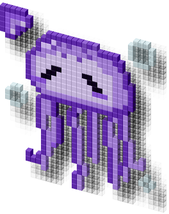 porple jellyfish Cursor