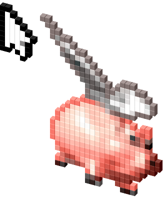 flying pig Cursor