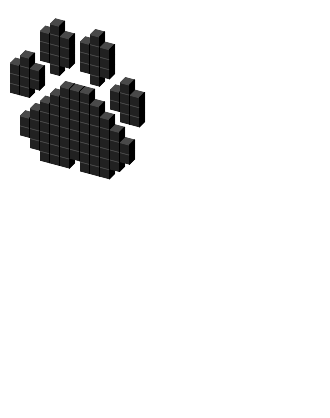 Black Cat Paw Cursor Cursor