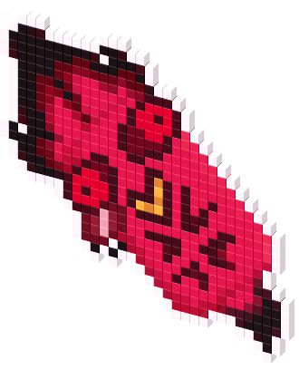 Cursed Cat Alastor w/ border Cursor