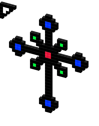 jewelled cross Cursor