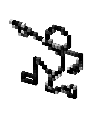 pointing stickman Cursor