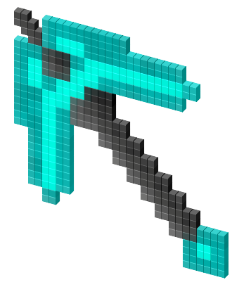 Minecraft Re-textured Dia-Pick Cursor