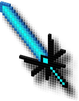 blue sword Cursor