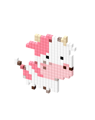 Strawberry Cow Cursor