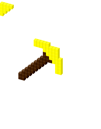 Gold Pickaxe Cursor