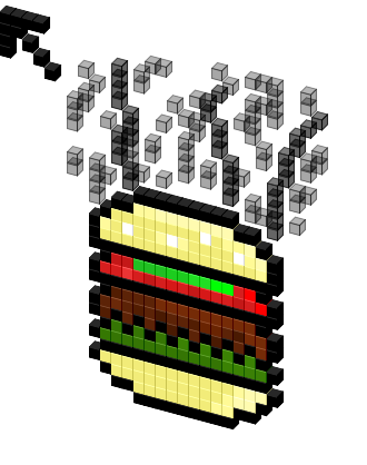 hot burger Cursor