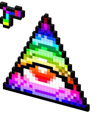 Illuminati Rainbow Cursor