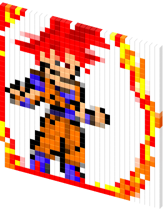 goku super sayian god Cursor