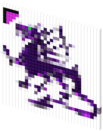 Purple dragon cursor Cursor